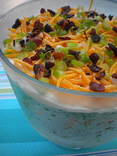 Cold Vegetable Salad - Broccoli Slaw, Tomatoes and Basil, Cucumbers and ...